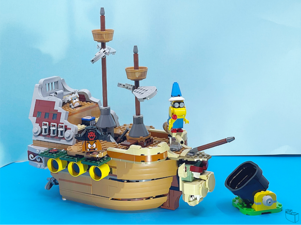 Take to the Skies with Bowser’s Airship Expansion Set [71391 Hands-On ...