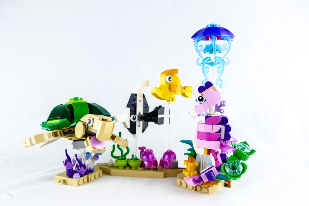 Aquatical or Botanical? 31158 Sea Animals [Review] | The Rambling Brick