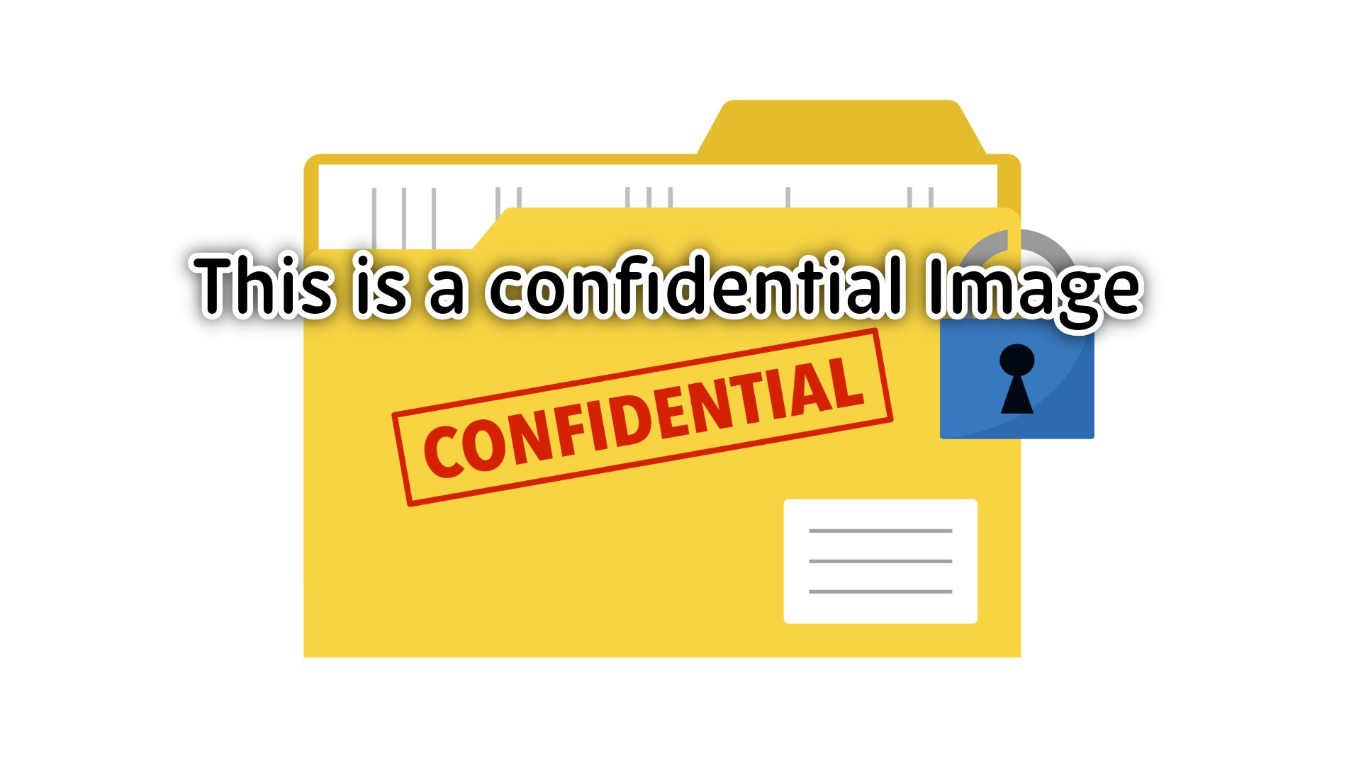 confidential image | The Rambling Brick